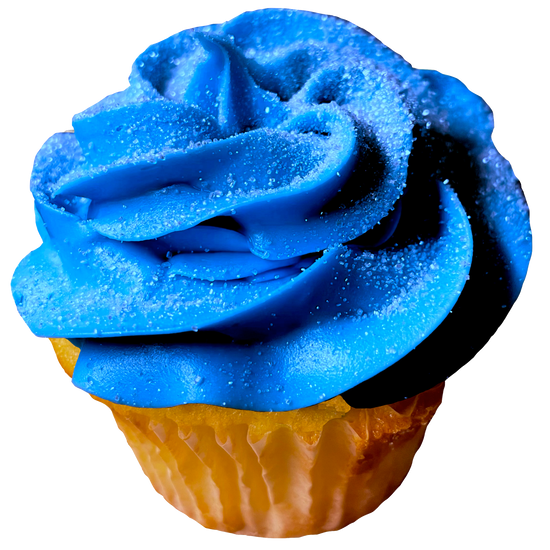 Royal Blue Cupcakes – Ollie's Great Bakery