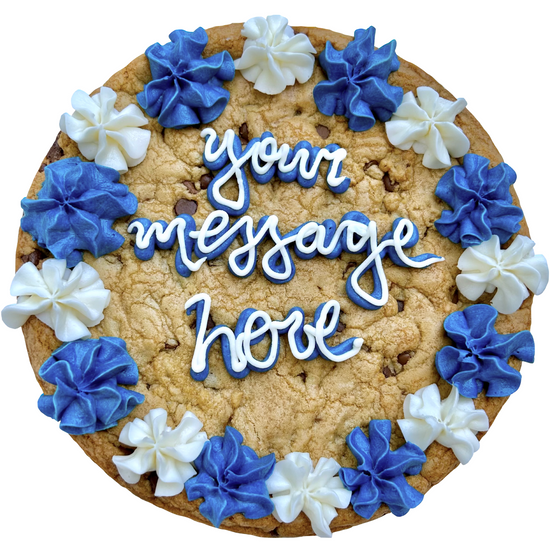 Royal Blue Cookie Cake – Ollie's Great Bakery
