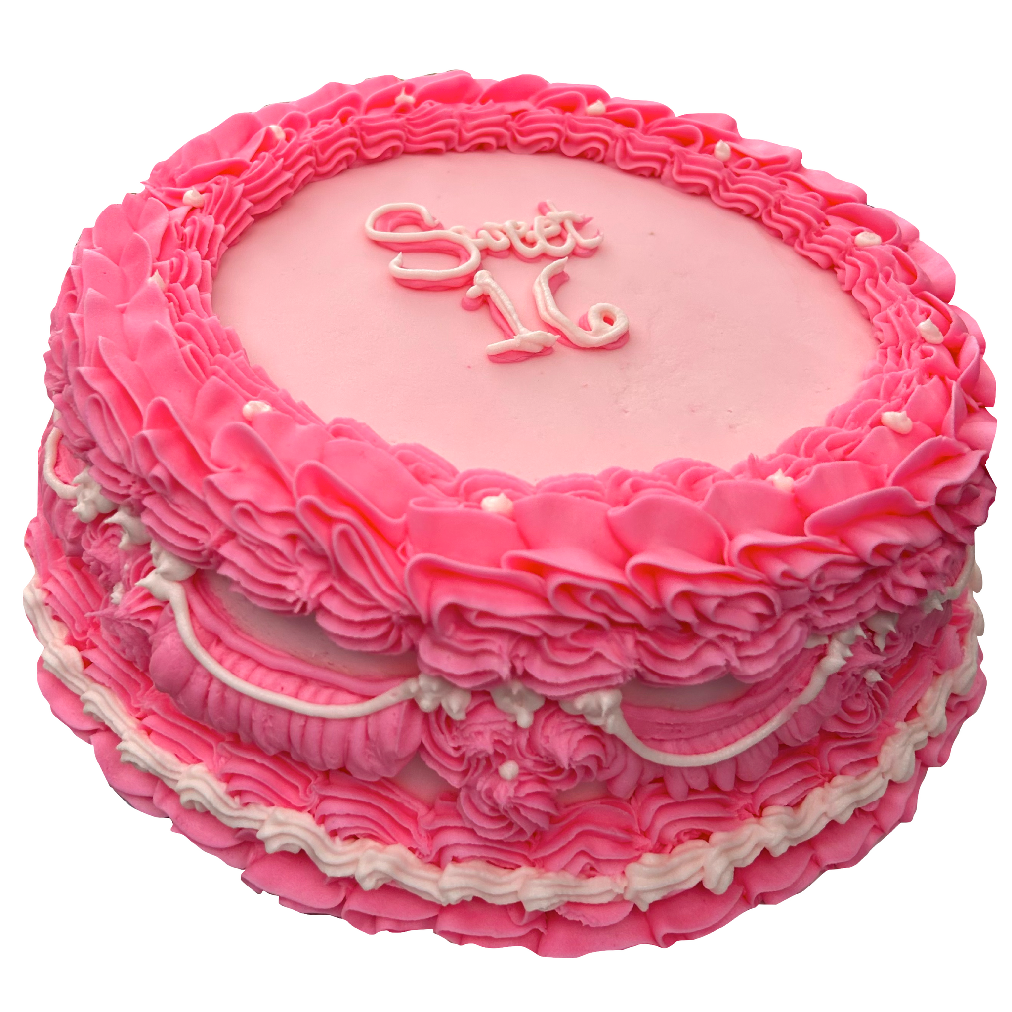 Traditional Circular Cake – Ollie's Great Bakery